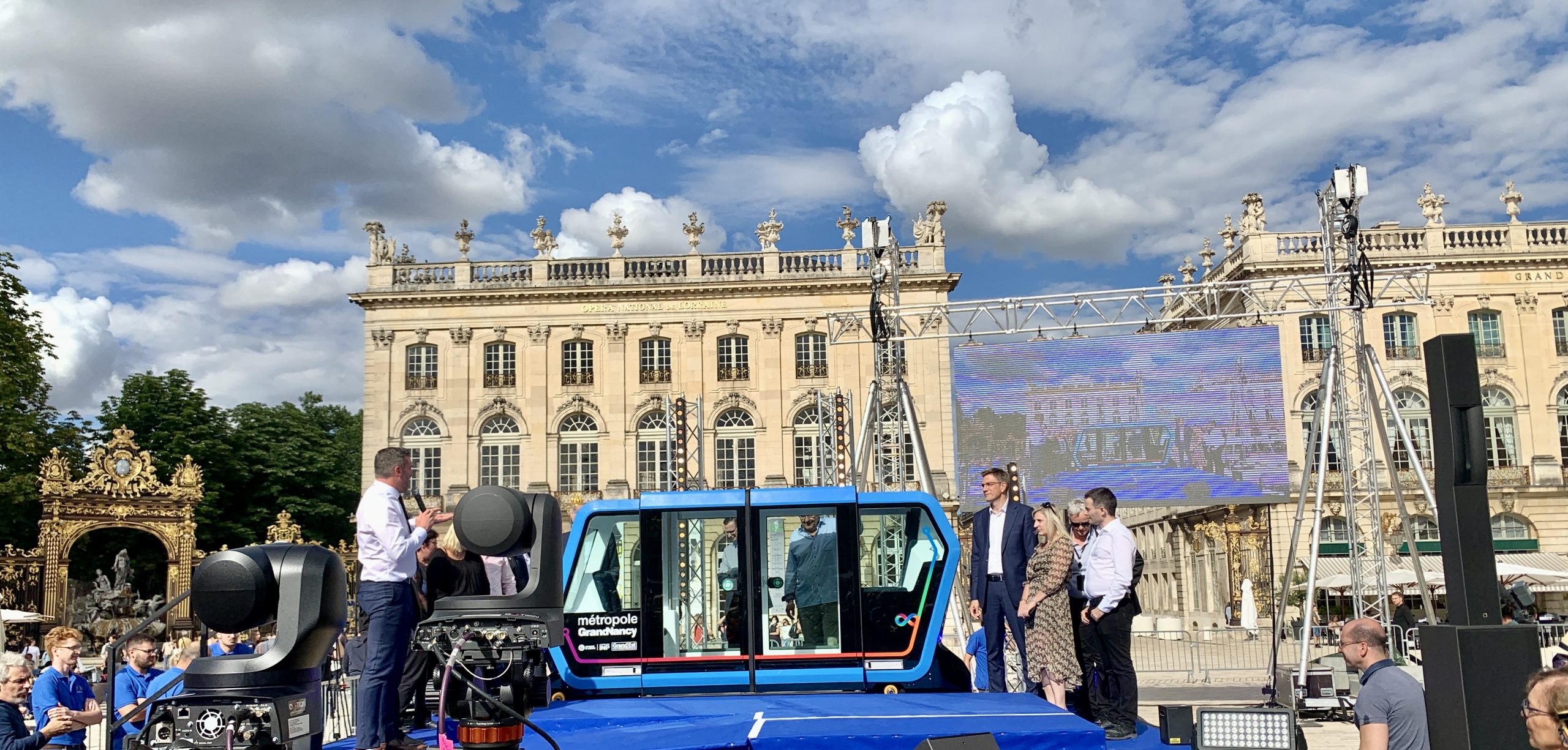 Révélation de la capsule Urbanloop - TELECOM NANCY