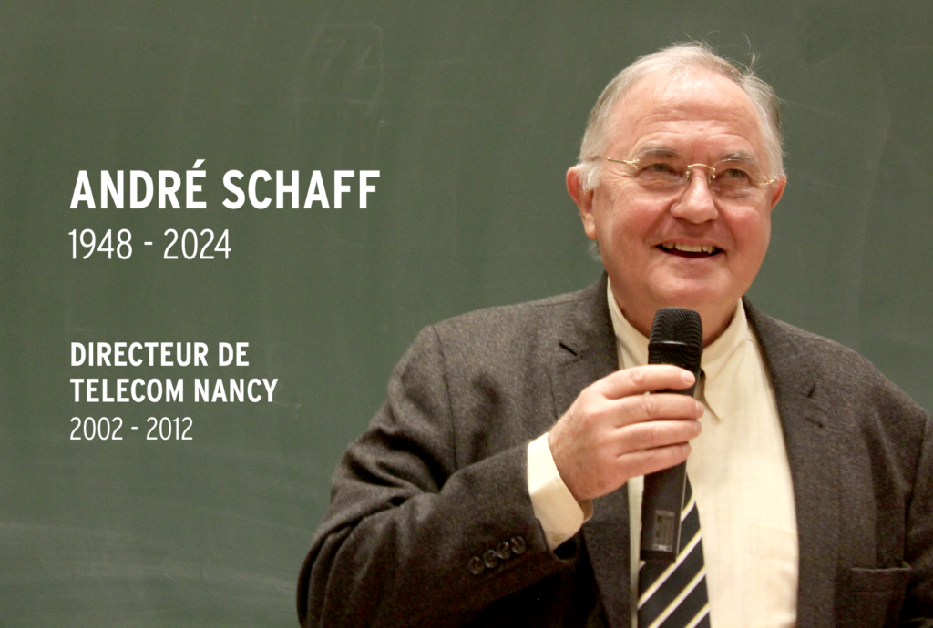 Disparition d’André Schaff, ancien Directeur de TELECOM Nancy - TELECOM NANCY